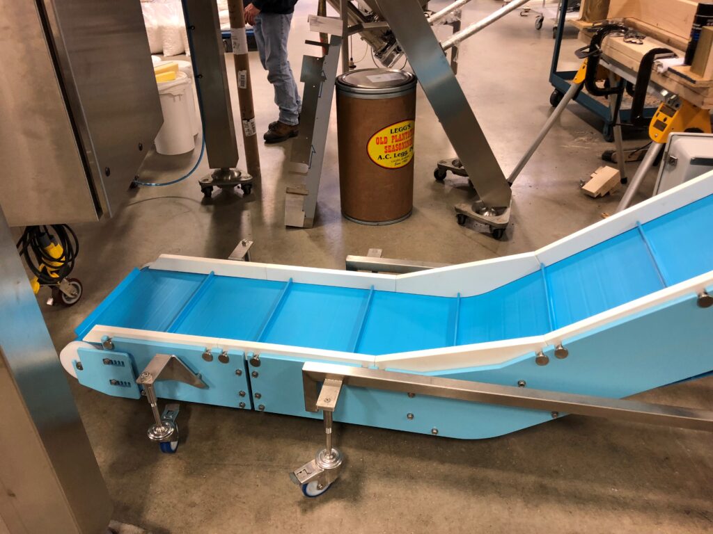 Bagged Olive Conveyor Easily Modified | Dynamic Conveyor