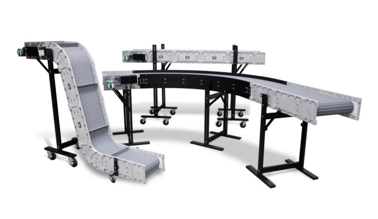 DynaCon Modular Conveyors | Modular Plastic Belt Conveyor Systems