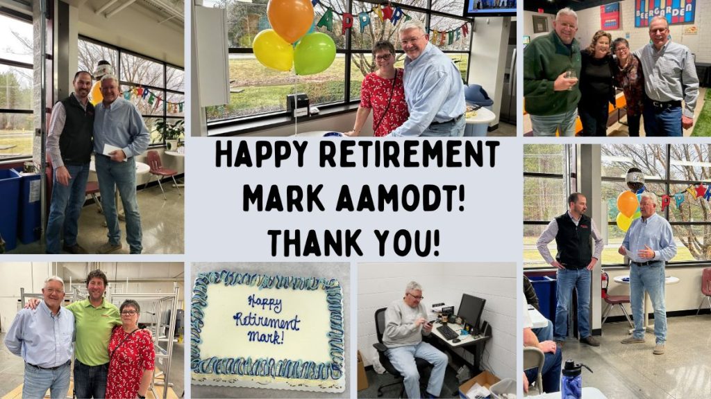 Happy Retirement Mark Aamodt | Dynamic Conveyor