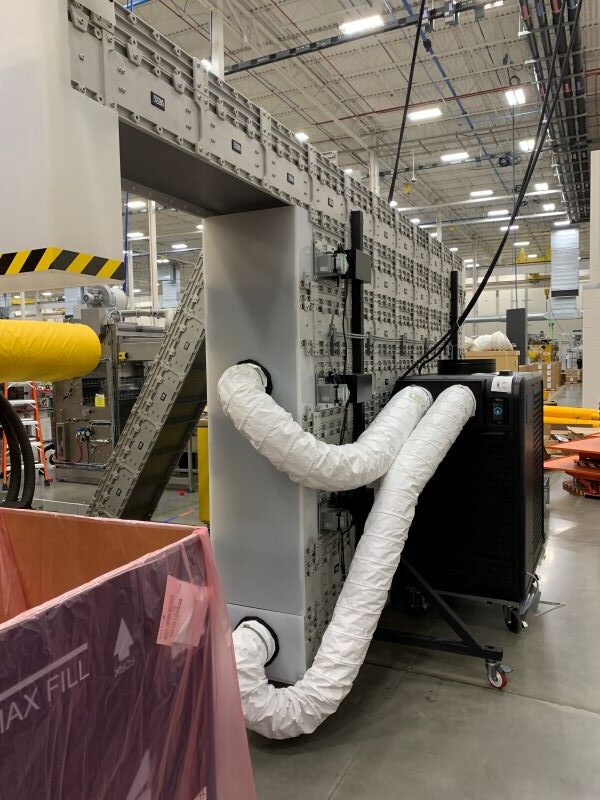 Cooling Conveyor System | Part Cooling Conveyor Solutions